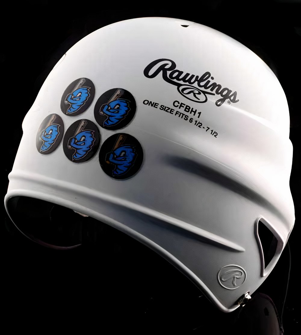 Baseball Helmet Decals | YouStickers | Durable, Waterproof Vinyl